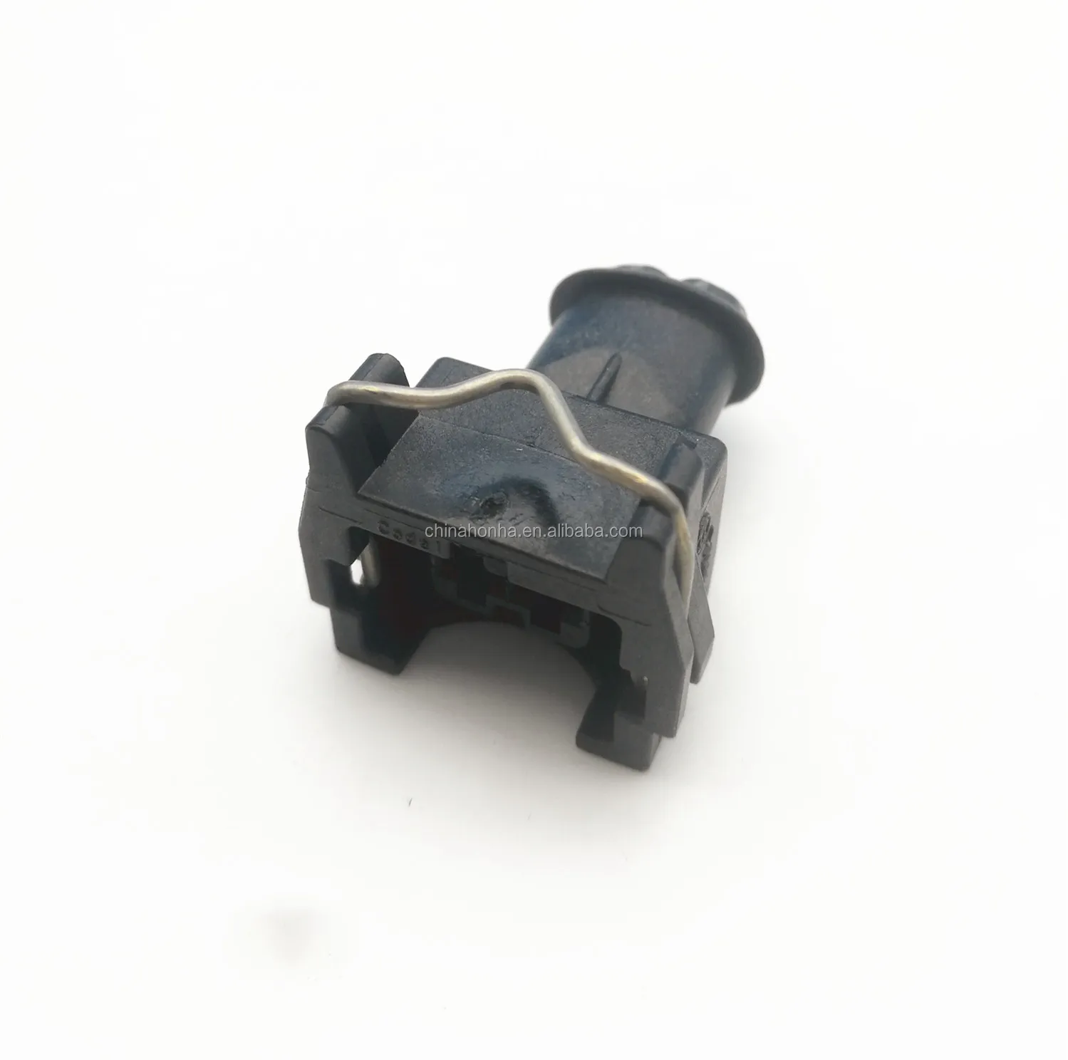 Inyector de combustible mujer negro 2 Pin Auto vivienda conector del ...