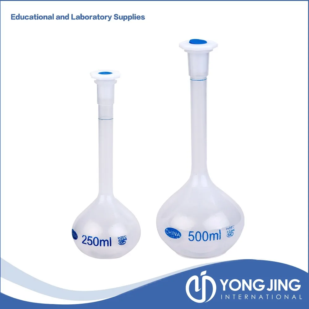 Plastic Volumetric Flask for Laboratory - 500 Ml