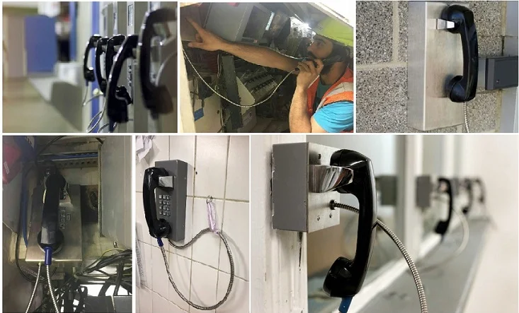 Robust Prison Phone - Inmate Telephone with Volume Control