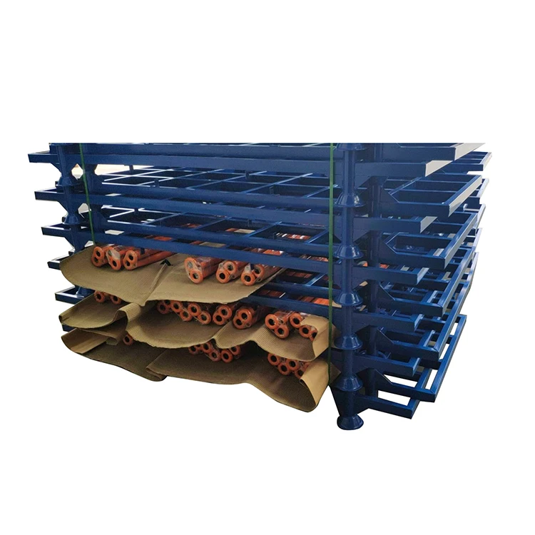 Warehouse Heavy Duty Steel Mobile Storage Stackable Post Pallet