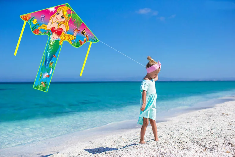 2020 Best Selling Cartoon Mermaid Kite For Children - Buy Mermaid Kite ...