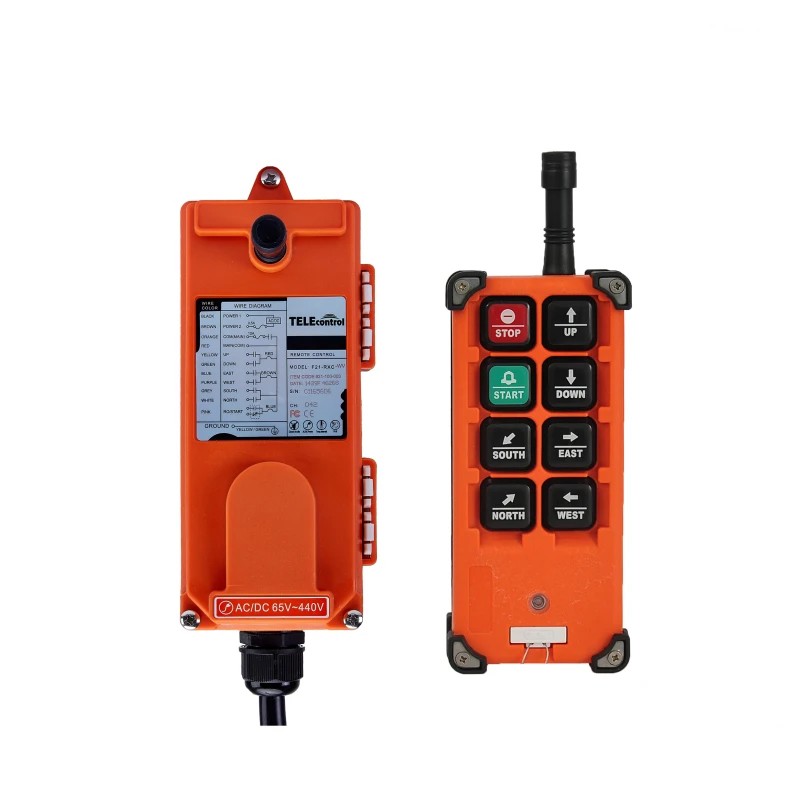 380v Industrial Wireless Crane Remote Controls For Cranes Hoists 2 ...
