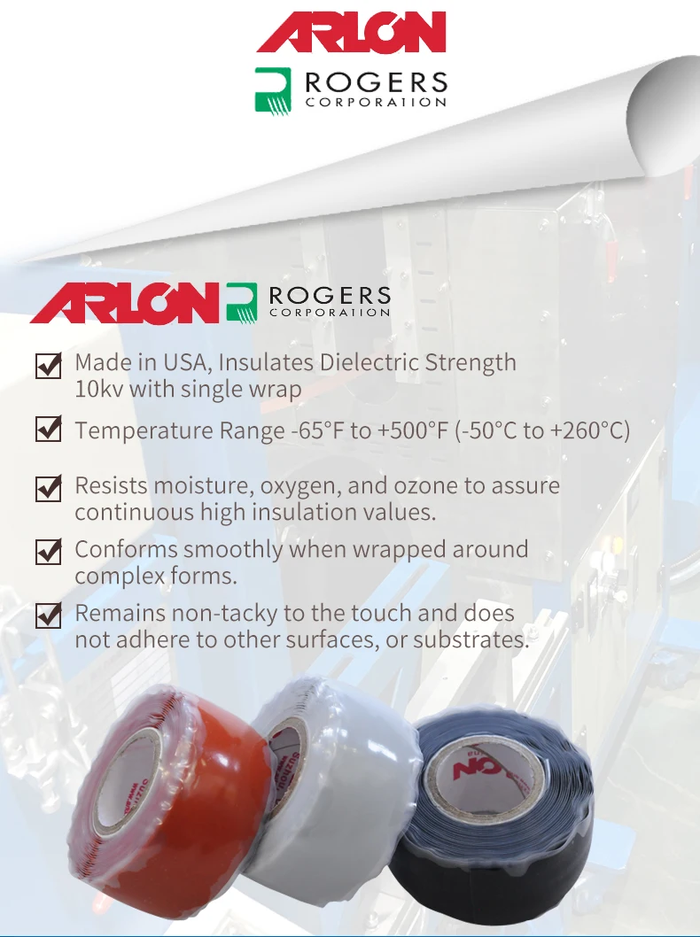 Silicone Self Fusing Tape Underwater Repair Tapes Marine Arlon 920 ...