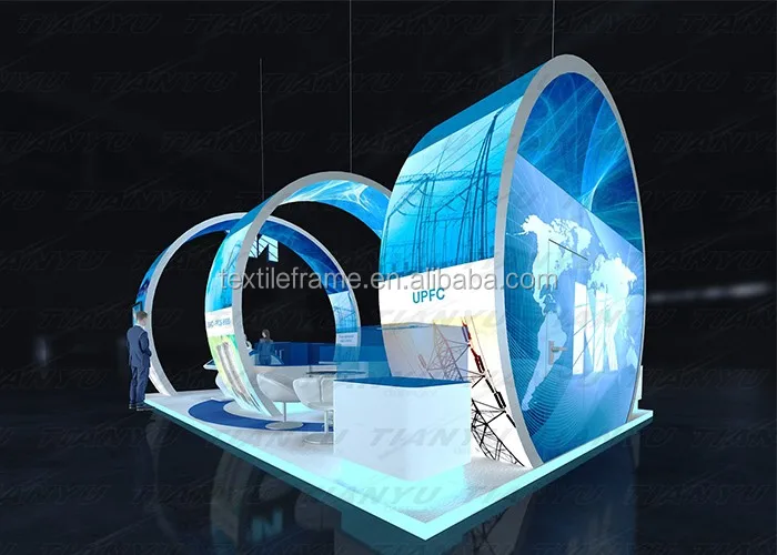 9x4m Advertising Ideas Booth Stand Exhibition Equip Modular Trade Show ...