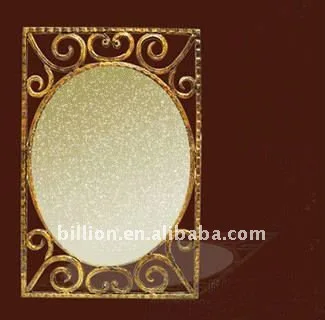 Decorative Wrought Iron Mirror Frame For Home - Buy Wrought Iron Mirror ...