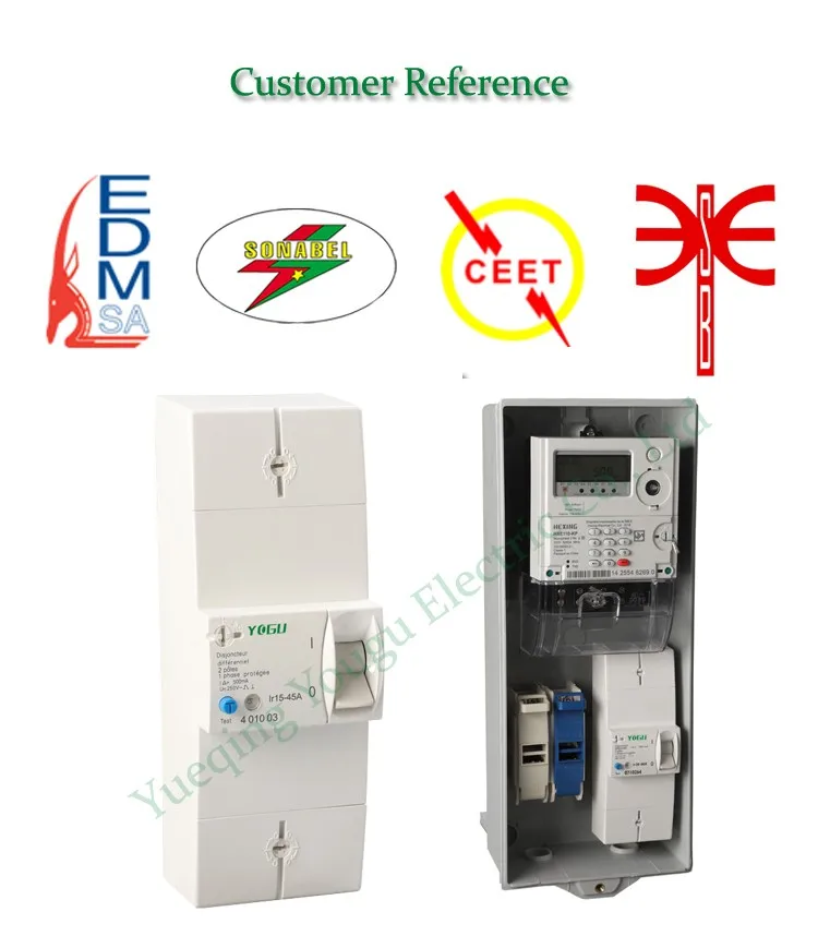 2 Pole 4 Pole RCCB ELCB 250v 440v - Adjustable Safety Breaker