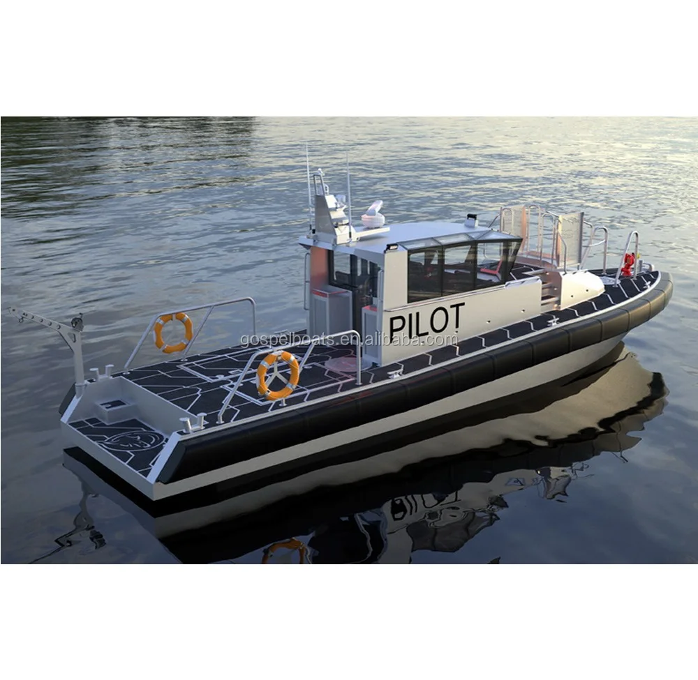 12m Aluminum Pilot Boat for Patrol and Pilotage | Inboard Engine, 30 ...