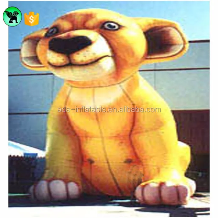 3m High Giant Inflatable Lion - Perfect for Events & Ads