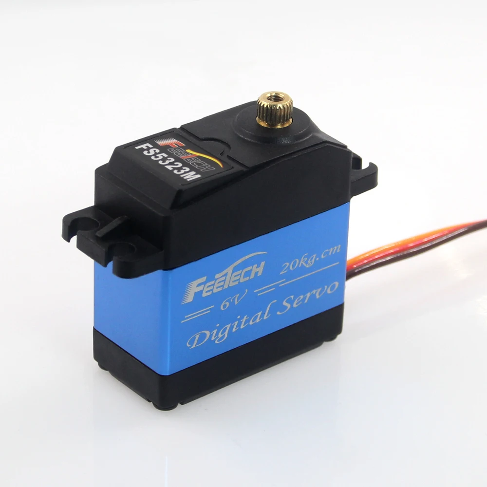 Feetech FS5323M RC Servo - 20KG Full Metal Gear Digital Servo for Baja Cars