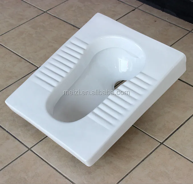 Bathroom Ceramic Water Closet Squatting Pan - Buy Bathroom Squatting ...
