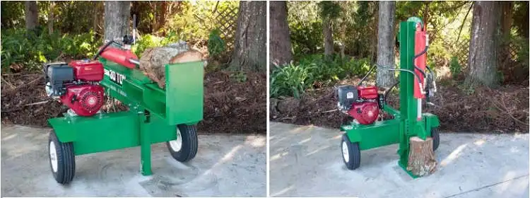 Gas Powered Super Split Fast Log Splitter - 4 Way Blade, OEM