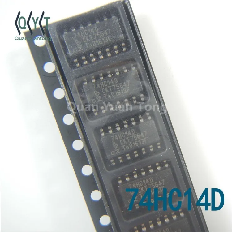 74HC14D Integrated Circuit - 6 Channel Schmitt Trigger