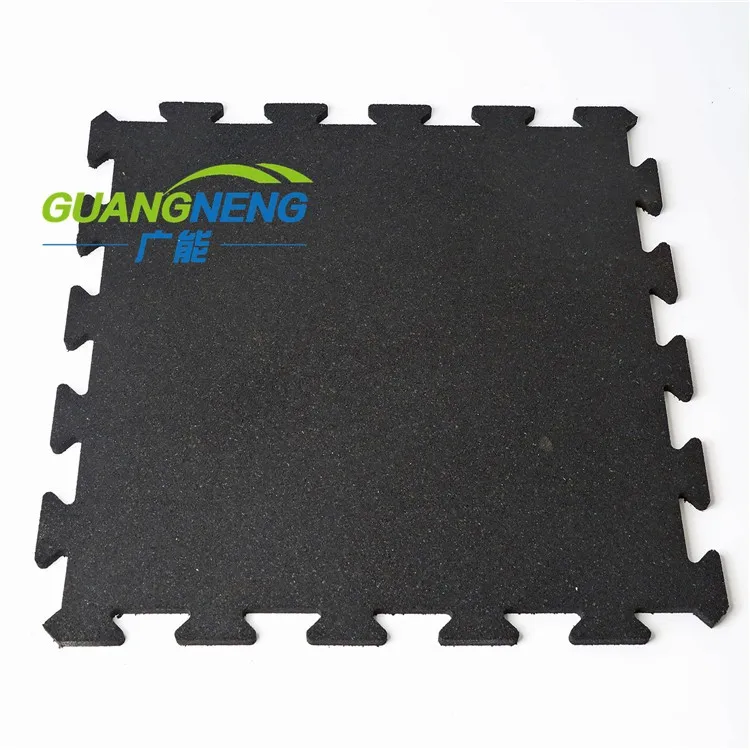 Anti Vibration Shock Absorber Durable Rubber Flooring Mats For Gym ...