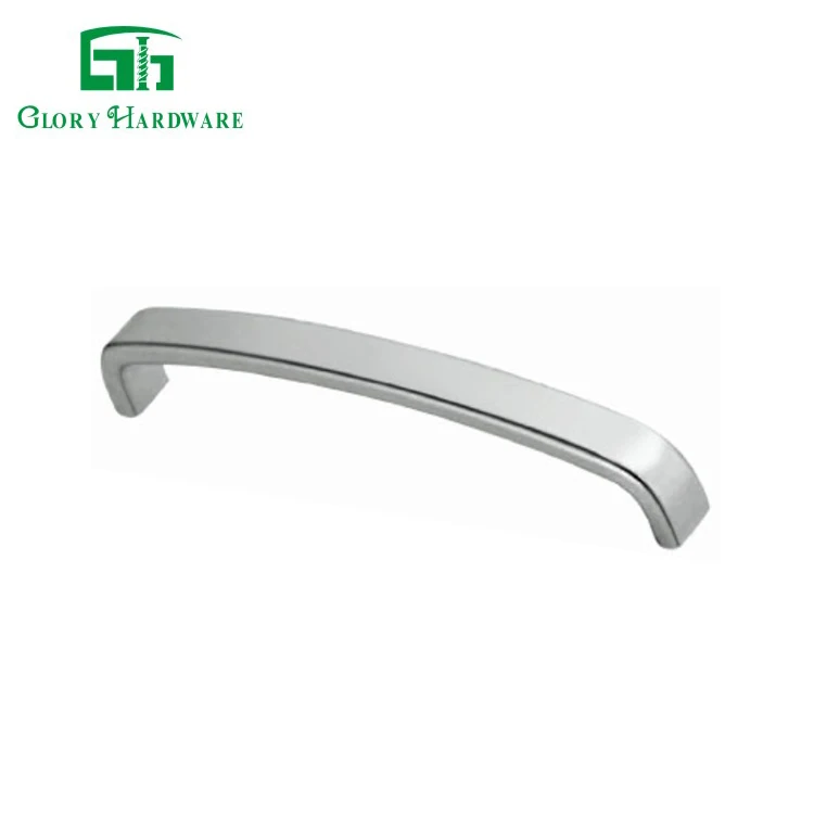 Home Furniture Hardware Brushed Aluminum Kitchen Cabinet Door Handles ...