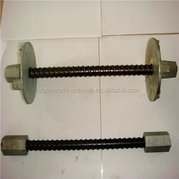 Construction Building Hardware Tie Rod Thread Rod - Buy Formwork Tie ...