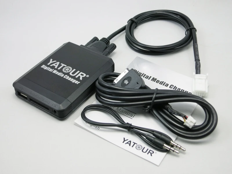 Yatour Digital Music Changer Yt-m07>car Audio Usb/sd/ipod/iphone/aux In ...
