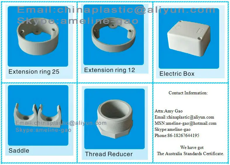 Australia Strandard Pvc Extension Ring/pvc Pipe Fittings - Buy ...
