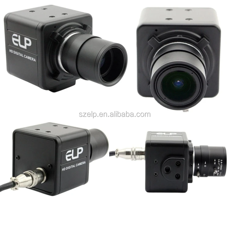 2MP Sony IMX 322 sensor de baixa iluminação varifocal industrial usb ...