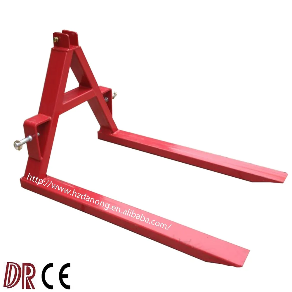 750KG Capacity 3 Point Pallet Fork Extensions - Tractor Implements ...