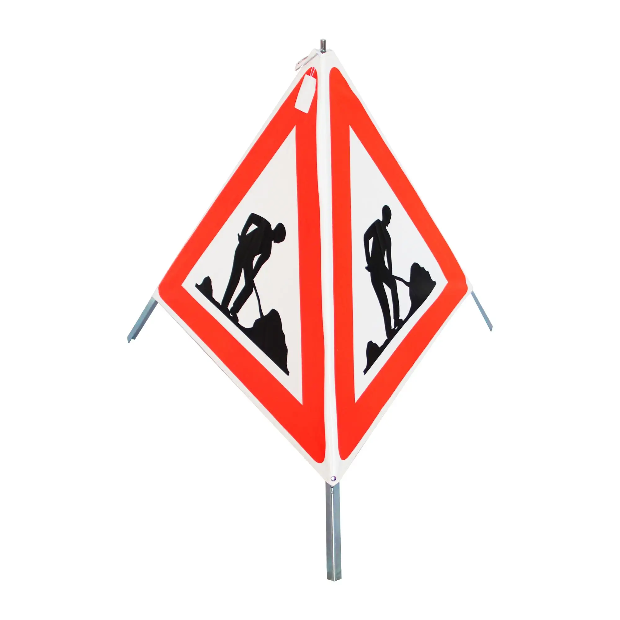 Folding Construction Signs - Durable European Traffic Signs