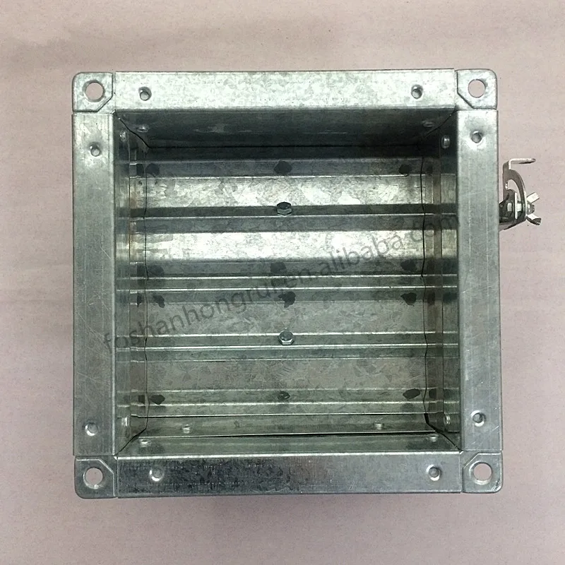 GI Opposed Blade Air Volume Control Damper - Customized Size