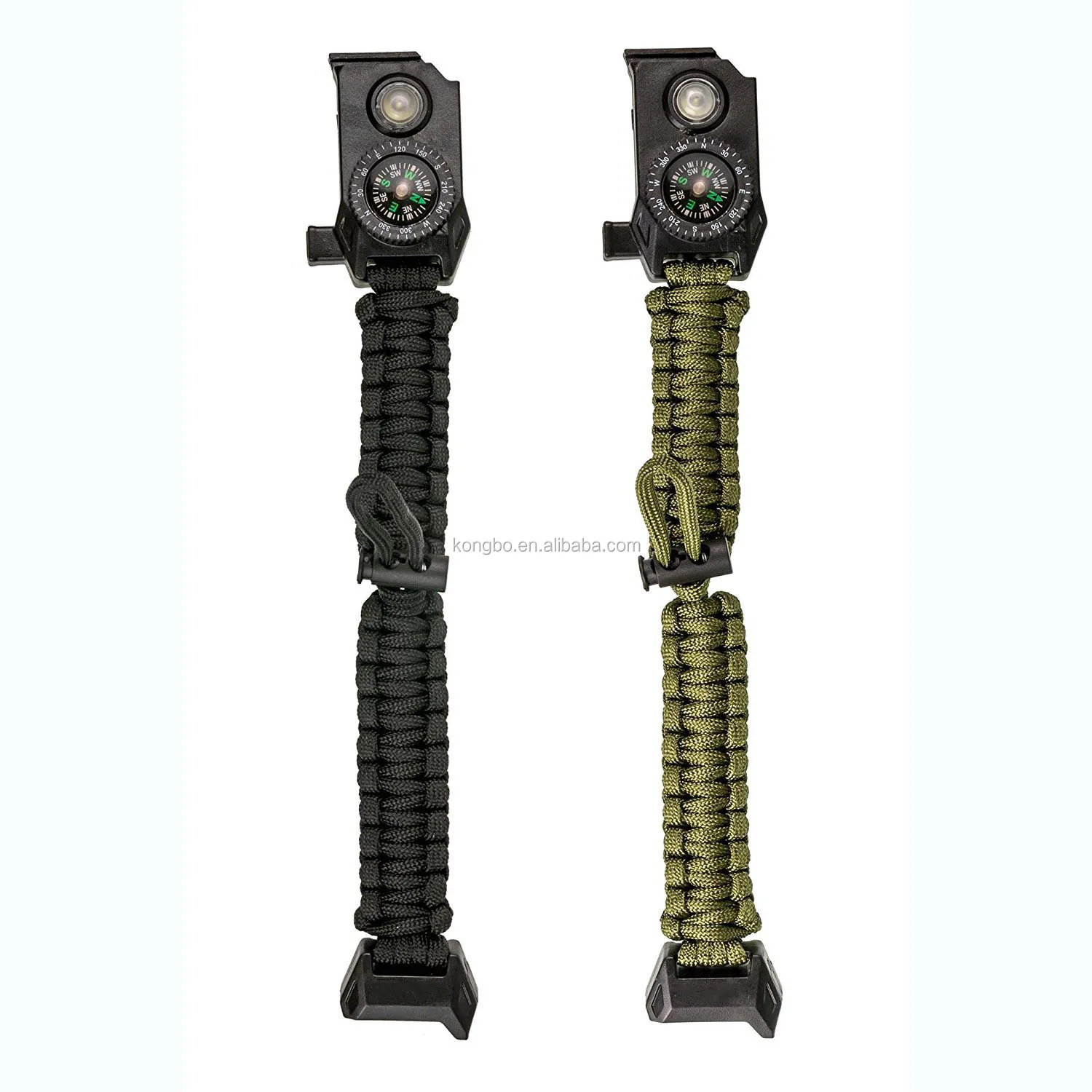 Kongbo LED Light Paracord Bracelet - Outdoor Survival Tool