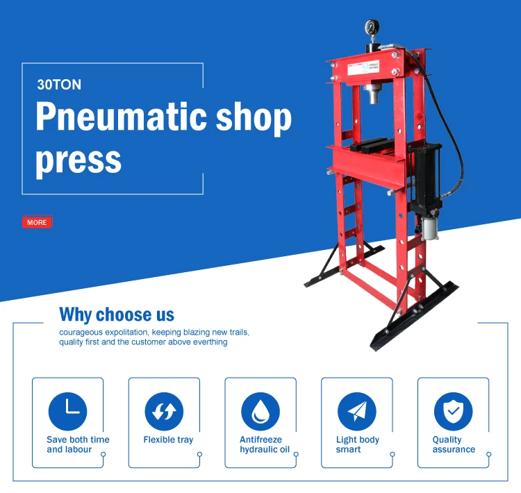 30ton Hydraulic Workshop Presses And Equipment For Sale - Buy Workshop ...