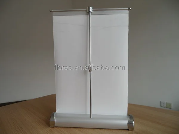 A3&a4 Mini Roll Up Banner Pocket Desktop Roll Screen - Buy A4 Mini ...