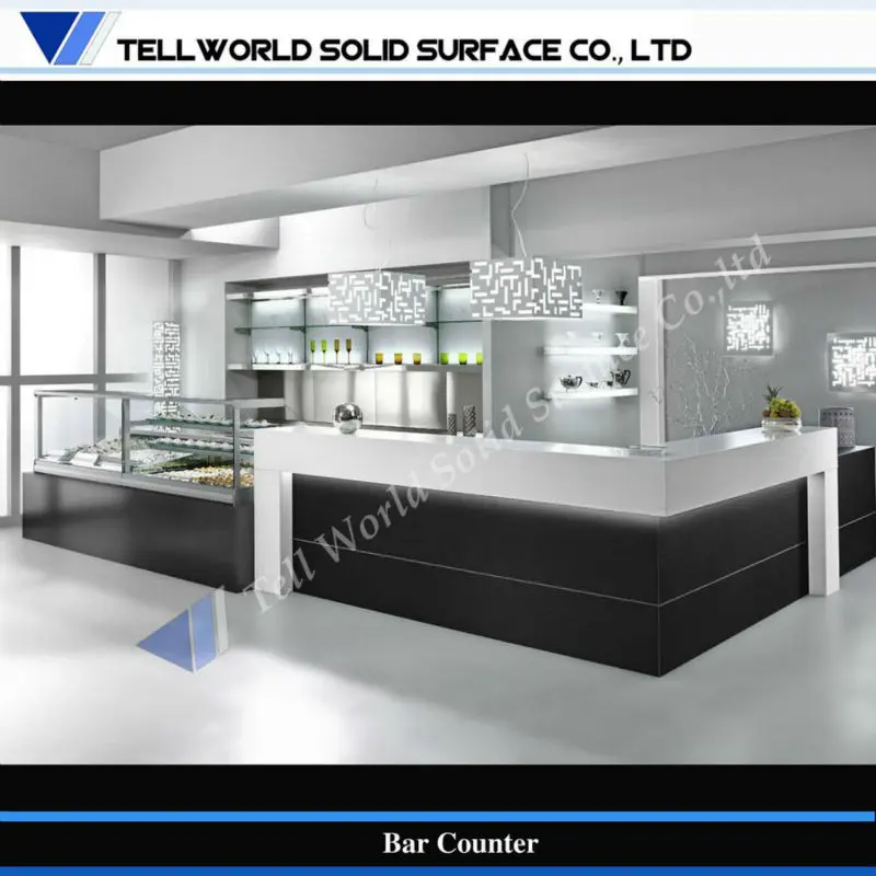 Artificial Stone Acrylic Pvc Bar Counter Mat Bar Wooden Counter Logo ...