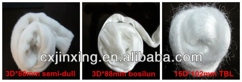 Nylon 6 Staple Fiber Wool Tops Fiber For Worsted Yarn Spinning - Buy ...