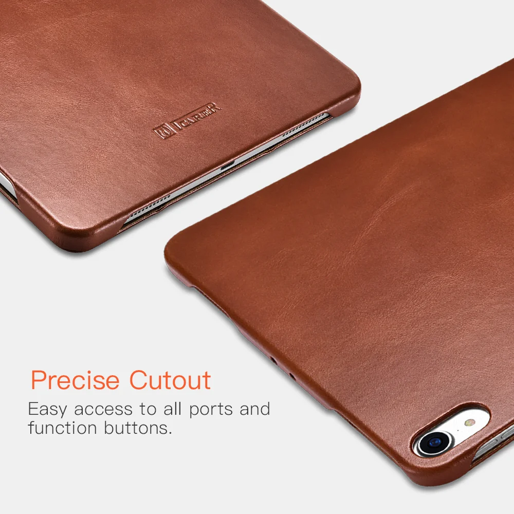New Arrival Genuine Leather Tablet Case Ultra Thin Back Cover For New ...