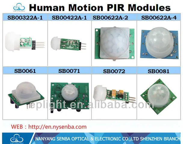 Senba PIR Motion Sensor Module - Compact & Versatile