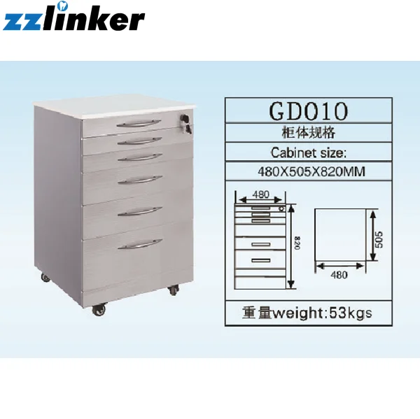 Gd070 Mobile Dental Drawer Inster Clinic Furniture Cabinet Manufacturer ...
