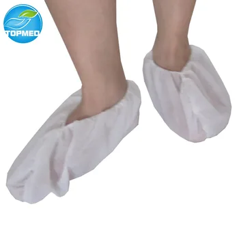 Single Package Nonwoven Paper Disposable White Sock Cover - Buy White ...