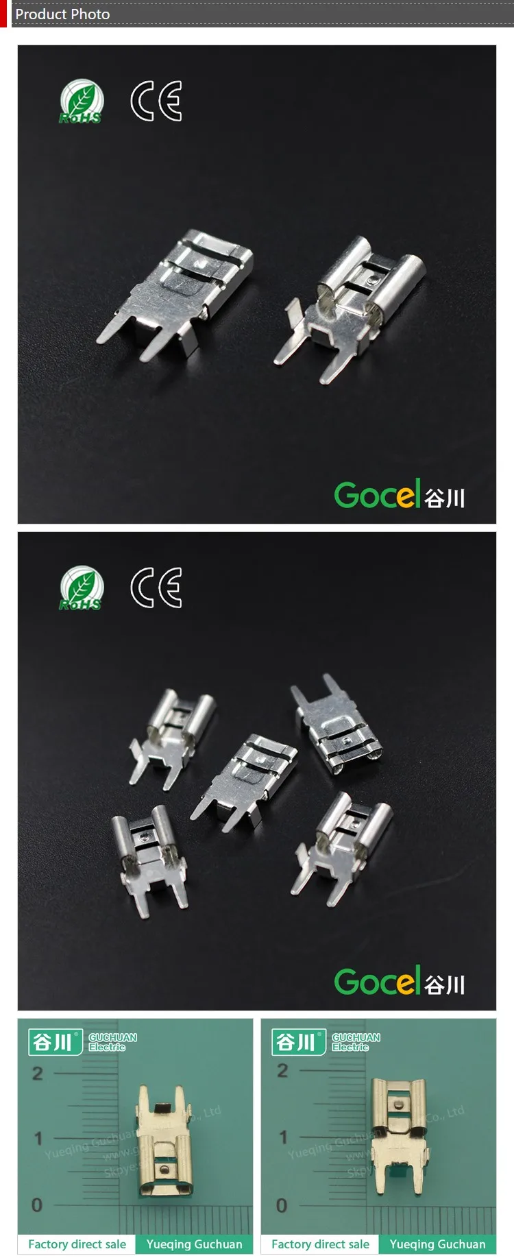 250 Series Pcb Soldering Terminal,Circuit Board Terminal Connector Dj622-p6.3 - Buy Pcb ...