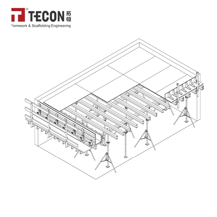 Flexible Slab Formwork Slab Flex 20 Formwork Consisted By Plywood - Buy ...