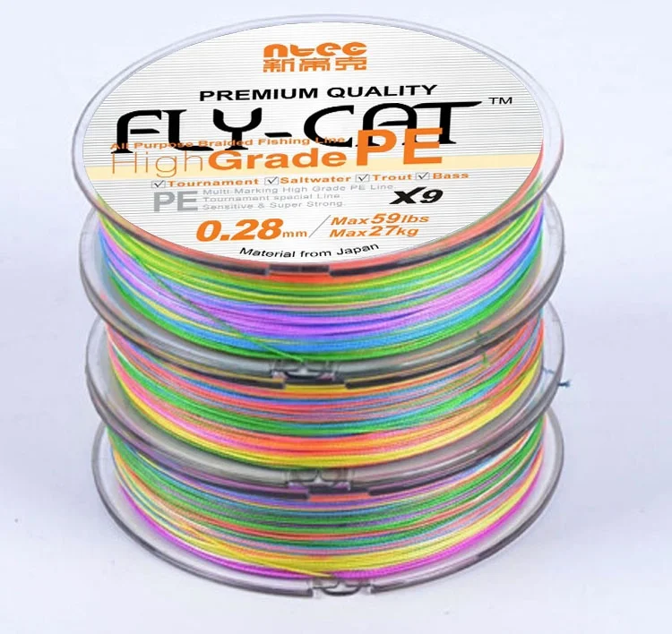8Weaves Fishing Thread 300M Fishing Line Green/Gray/Blue/Red/Yellow ...