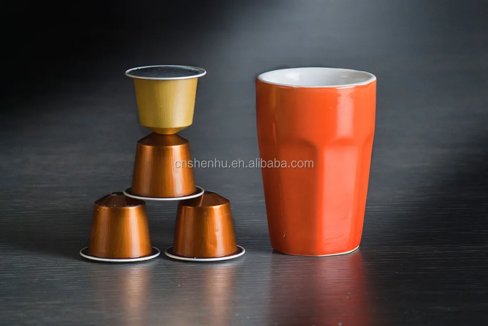 Empty Aluminum Material Coffee Capsules/empty Nespresso Capsules/ 37mm ...