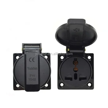 Electric Waterproof Outdoor Floor Socket Universal Multiple Electrical ...