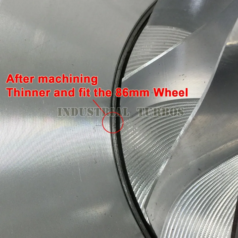 84mm Turbo Upgrade Kit - Billet Compressor Wheel for GT30