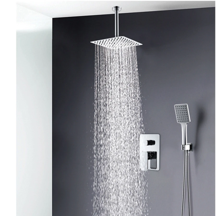 2021 Bathroom Shower Set 4 Way Wall Hung Shower Mixer - Buy 4 Way ...
