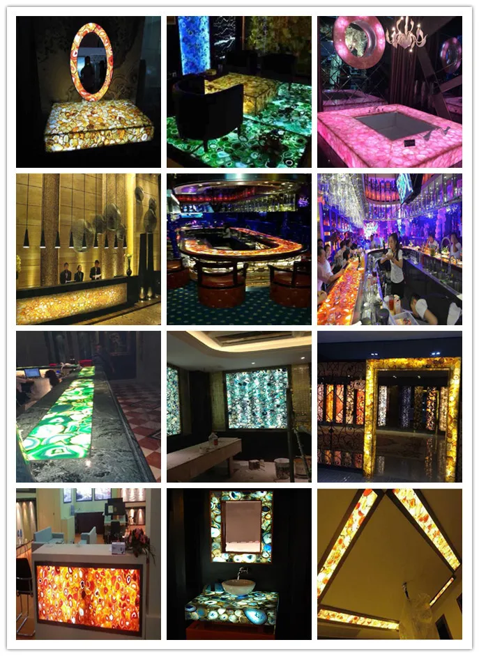 Agate Backlight Tile/gemstone Agate Floor Tile/natural Agate Wall Tile ...