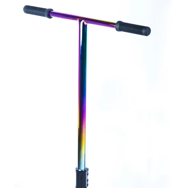 Pro Aluminum Performance Freestyle Stunt Pro Scooter Rainbow Neo Chrome ...