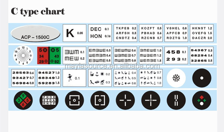 Eye test Vision Chart Projector Eye Chart Projector ACP-1500| Alibaba.com