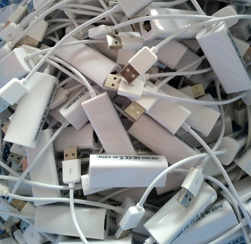 High Speed White Black Rtl8152 Chipset Usb 2.0 To Rj45 Lan 100mbps ...