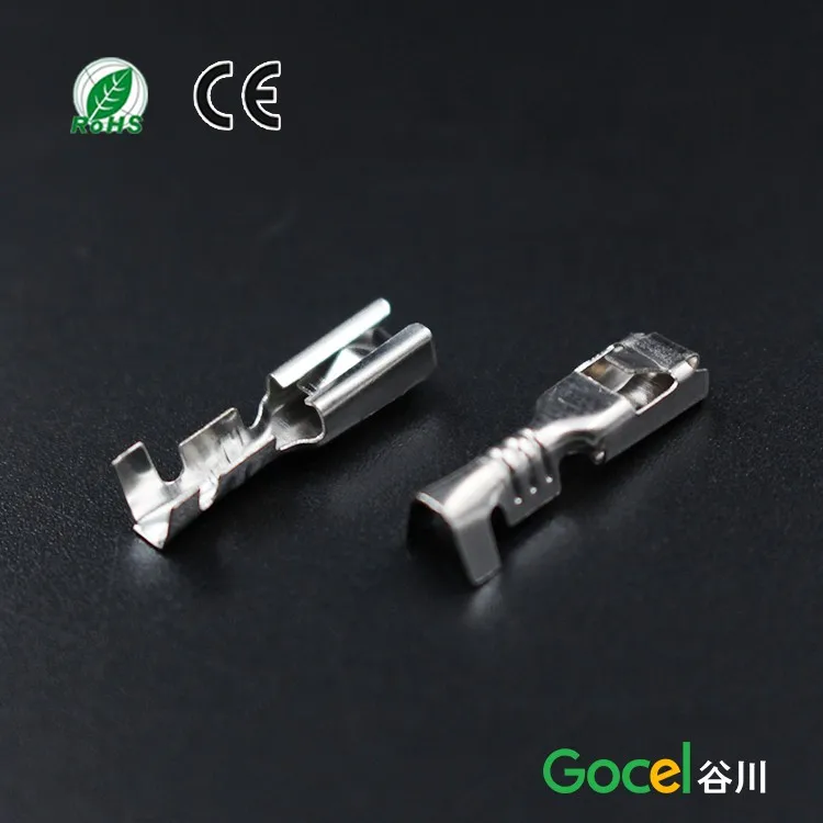 110 Series Insert Spring Motor Terminal,Square Female Terminal,Dj621-e2.8 - Buy Brass Terminal ...