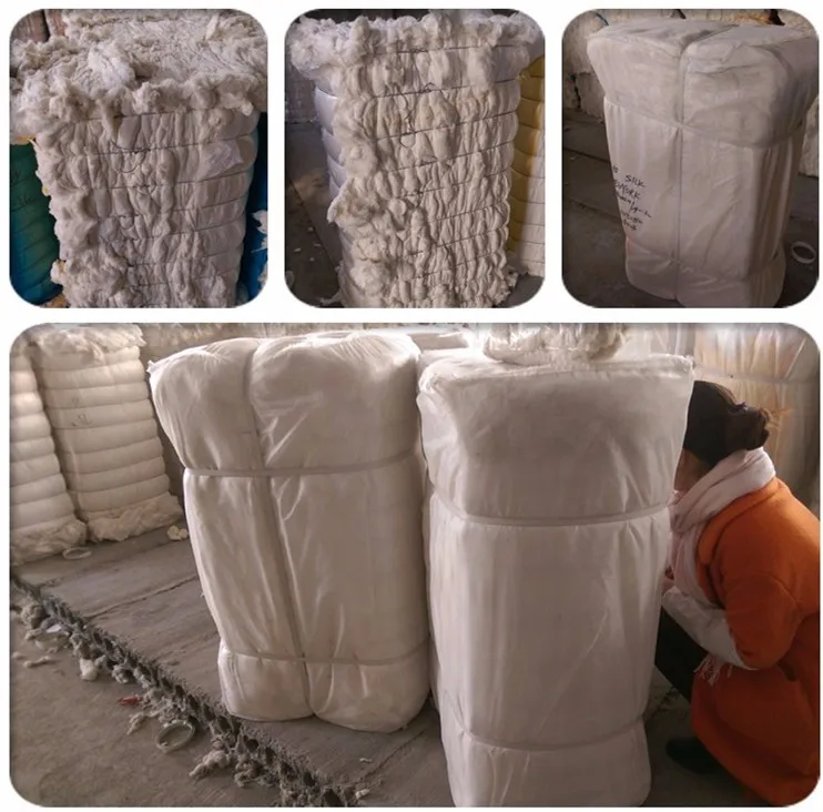 Tongxiang Factory Price Silkworm Cocoon Silk Waste Wholesale For Filler ...
