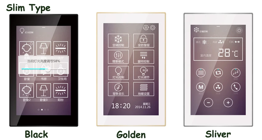 KNX Touch Panel - Smart Home Control Solutions from Guangzhou Factory
