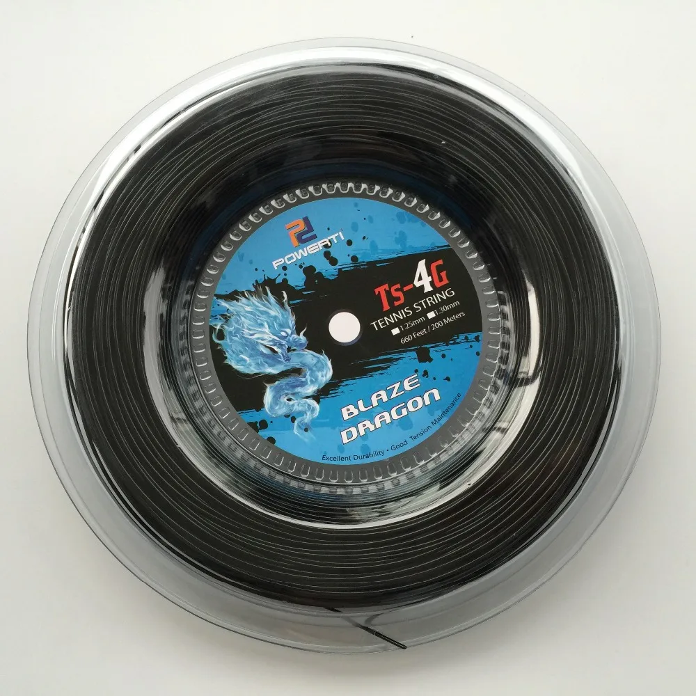 POWERTI Tennis Strings - Durable Polyester 4G Racket Strings