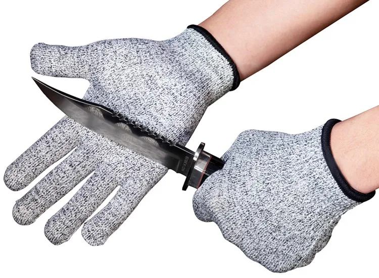 Hppe Material Knife Cut Resistant Gloves Anti Cut Gloves For Kitchen ...